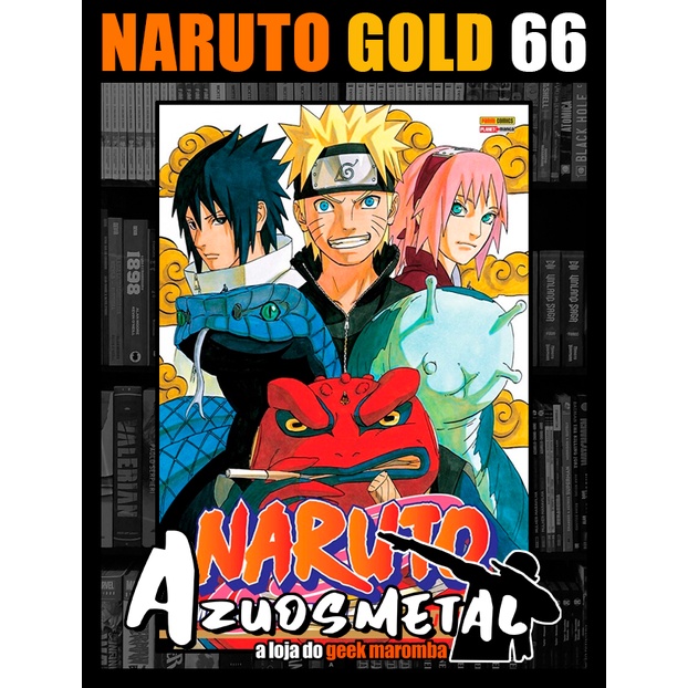 Naruto Gold - Vol. 66 [Mangá: Panini] | Shopee Brasil