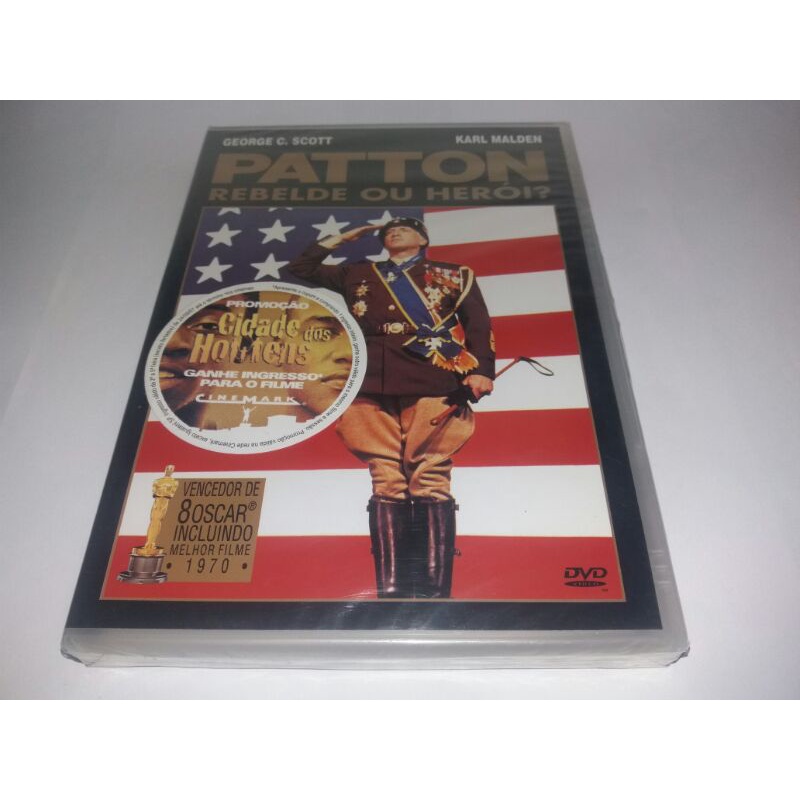 Dvd - Patton : Rebelde ou Heroi ? - 1969 - George C. Scott - Dublado ...