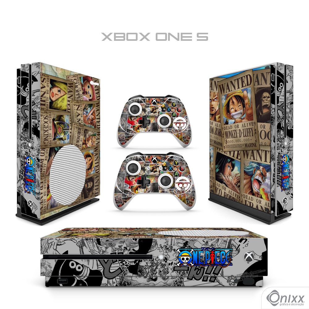 Skin XBOX ONE S Adesiva One Piece | Shopee Brasil