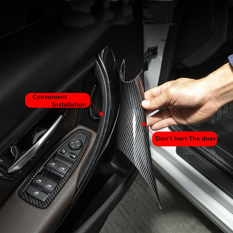 Painel Da Porta Interior Do Carro Grab Handle Covers Apoio De Braço De ...