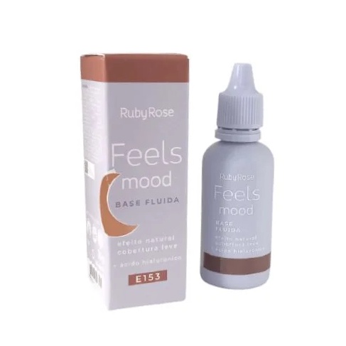 HB901 BASE FLUIDA FEELS MOOD (E153) - RUBY ROSE | Shopee Brasil