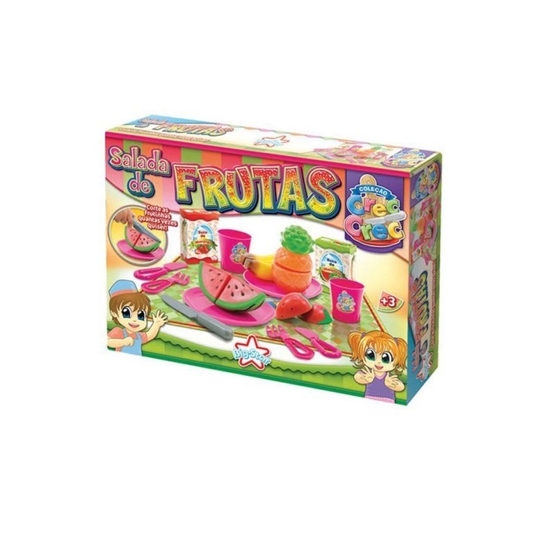 Crec Crec Salada de Frutas - Original - Big Star | Shopee Brasil