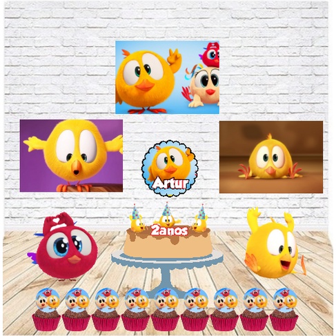 Kit Festa Chicky - Só um Bolinho onde esta Chicky(fabricamos também em ...