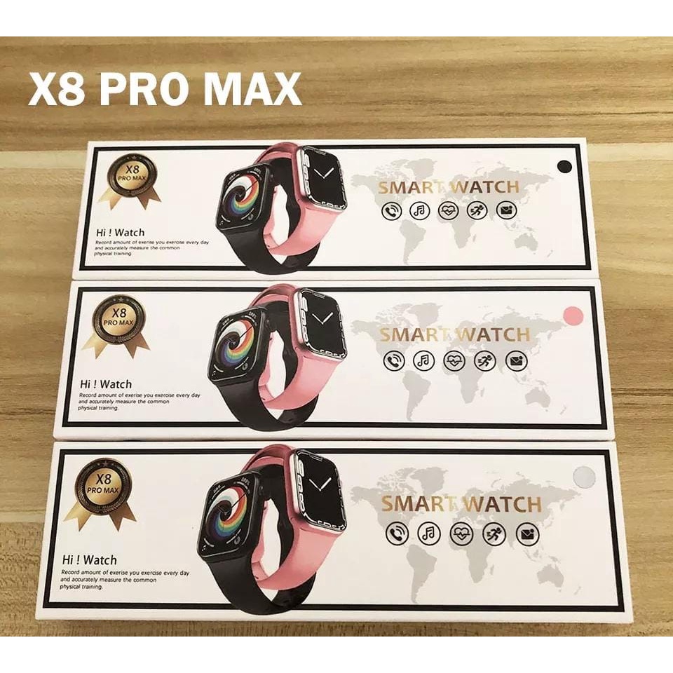 Smartwatch X8 Pro Max - Relogio Inteligente - Tela infinita, faz ...