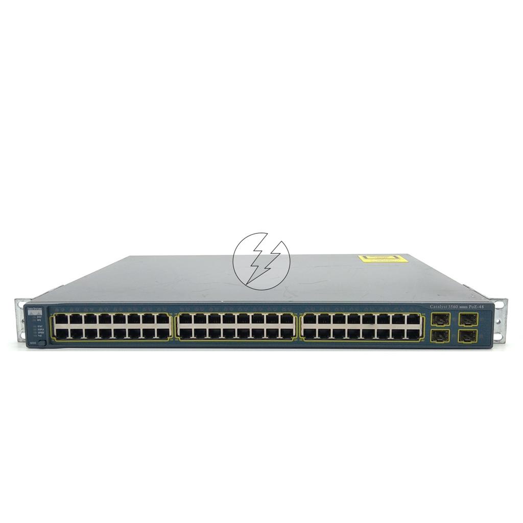 Switch Cisco Catalyst 3560 series PoE-48 WS-C3560-48PS-S: 48 | Shopee ...
