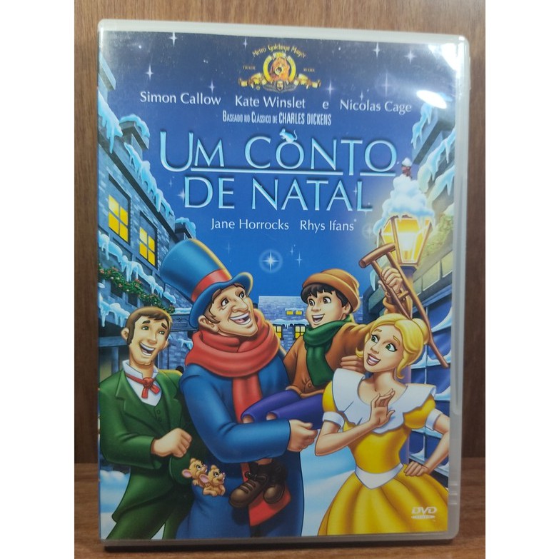 Um Conto de Natal (DVD Original) | Shopee Brasil