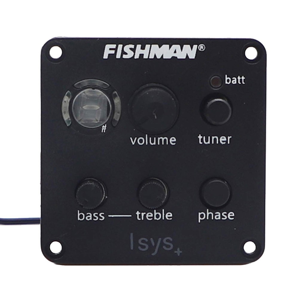Fishman Isys Plus Acessórios Para Guitarra / Captador Piezo Pickup Eq ...
