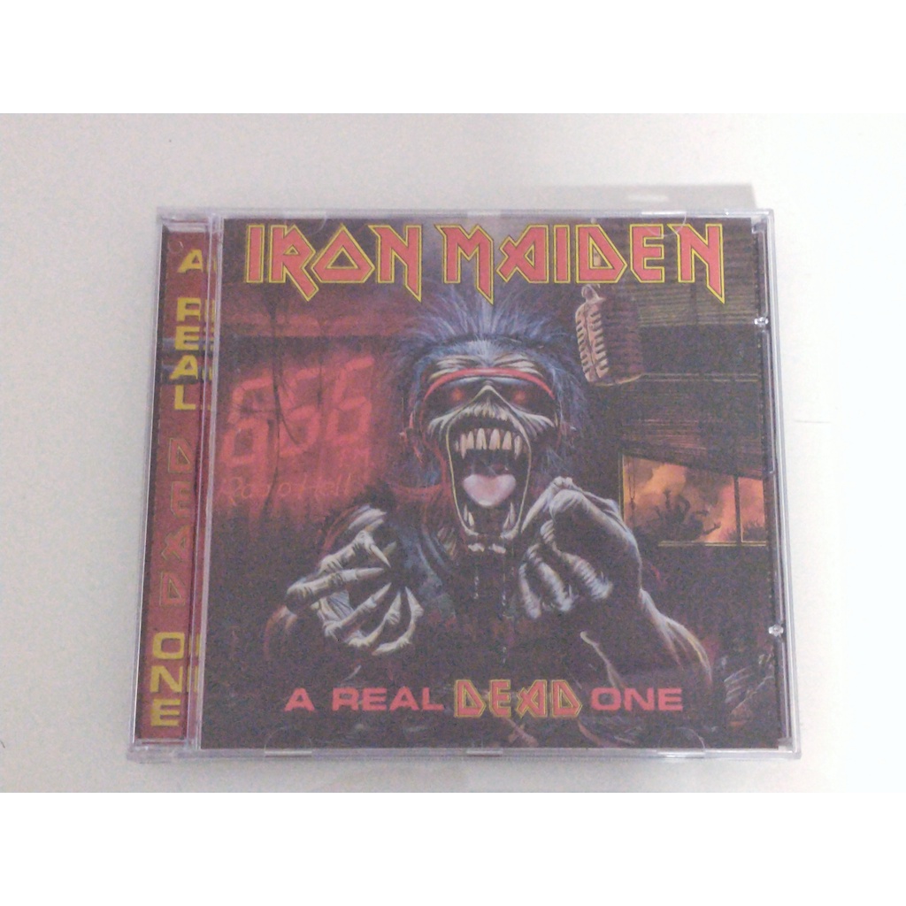 CD Iron Maiden A Real Dead One com poster | Shopee Brasil