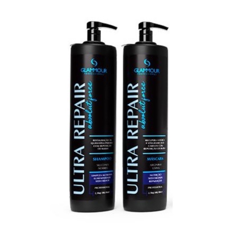 Linha ULTRA REPAIR Força e Reposição de massa 2,5kg Cada Frasco Shampoo ...