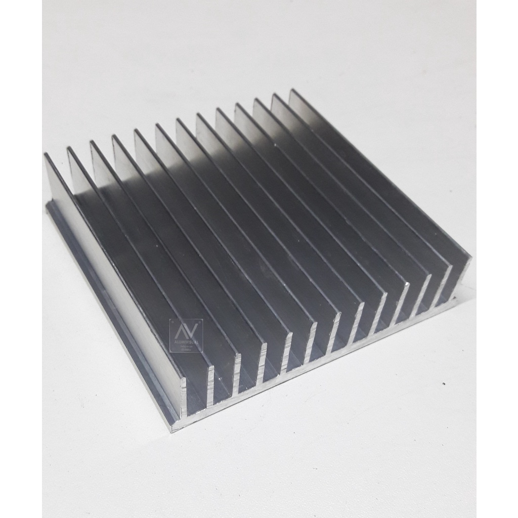 Dissipador de calor alumínio largura 10,5 x 2,5cm altura | Shopee Brasil