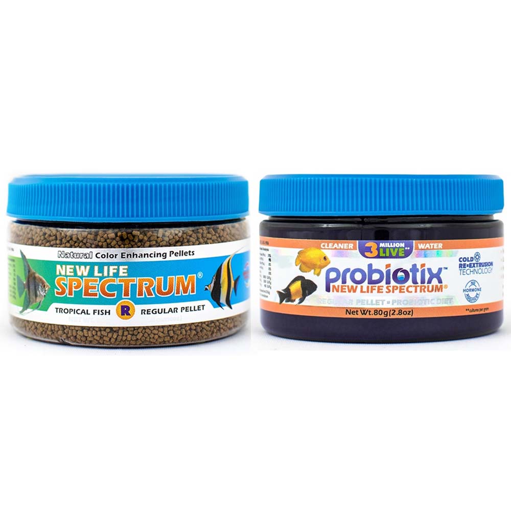 Kit Ração Para Peixe New Life Spectrum Naturox e Probiotix | Shopee Brasil