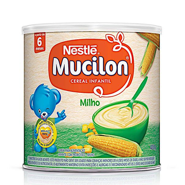 Cereal Infantil de Milho Mucilon 400g | Shopee Brasil