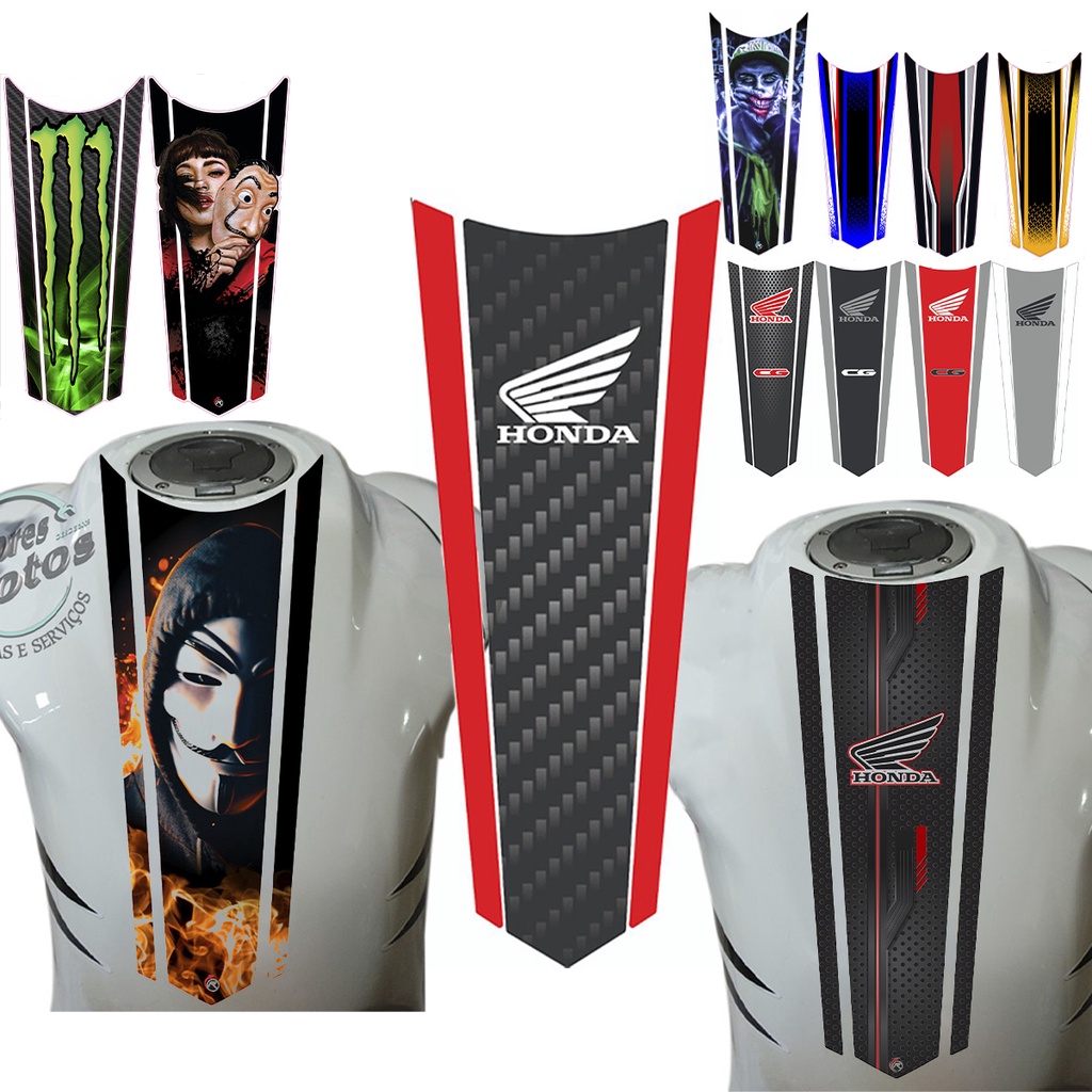 Adesivo Faixa Gravata Tanque Titan Fan 160 150 125 | Shopee Brasil