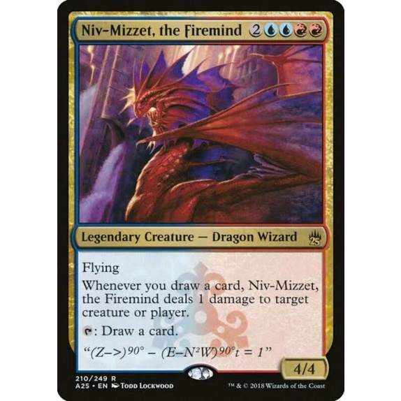 Deck Commander Mtg - Niv-Mizzet, the Firemind | Shopee Brasil