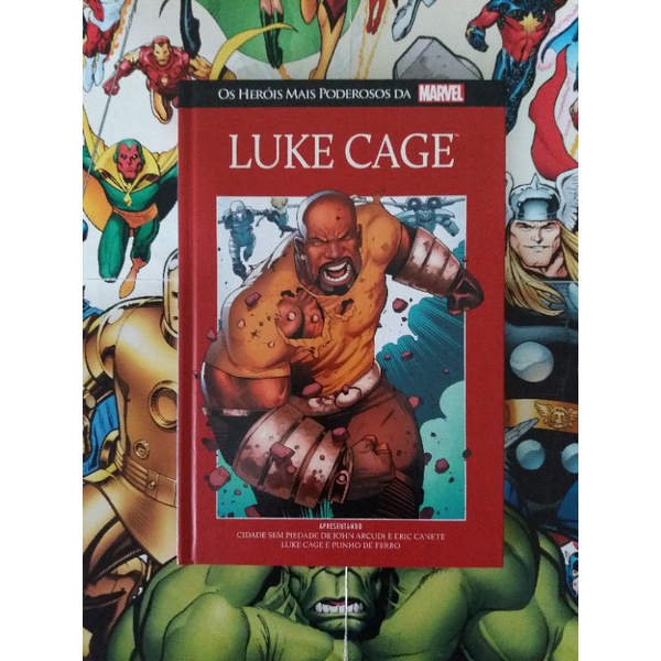 HQ - Os Heróis Mais Poderosos da Marvel: Luke Cage #11 Salvat Capa Vermelha - QUADRINHOS ...