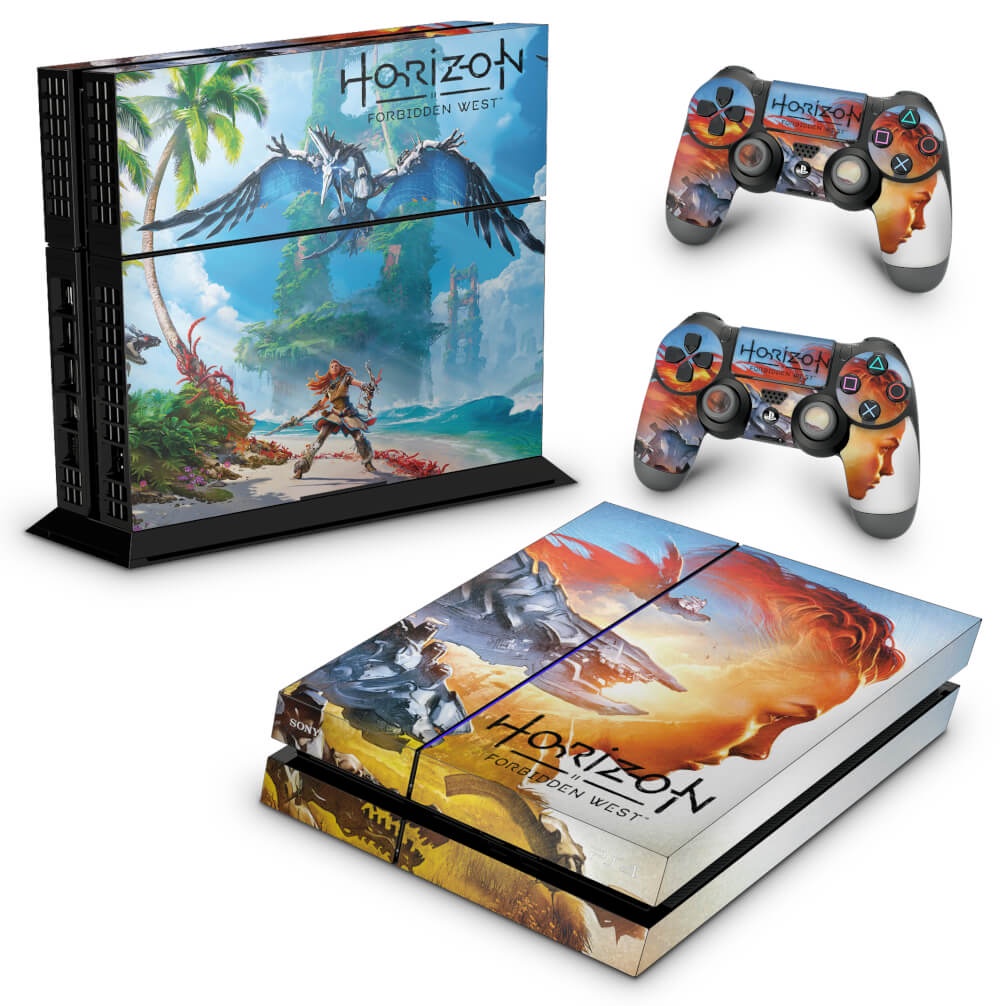 Skin PS4 Fat Adesivo - Horizon Forbidden West | Shopee Brasil