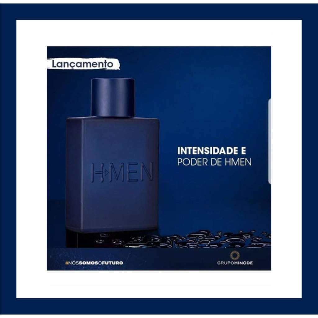 Perfume Masculino H-Men Hinode 75ml | Shopee Brasil