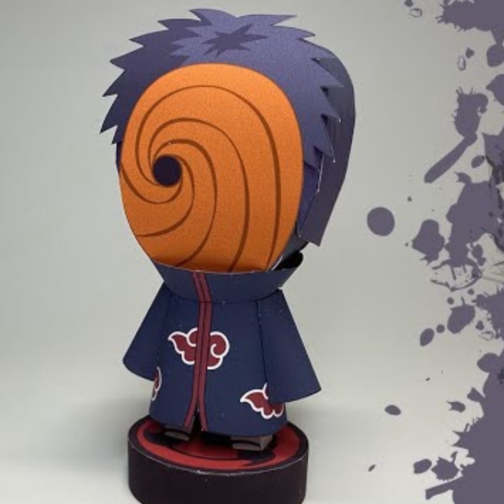 Figures De Naruto (papercrafts) Obito Uchiha | Shopee Brasil