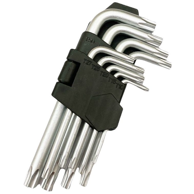 Jogo de Chave Torx com 9 Peças - Barcelona | Shopee Brasil