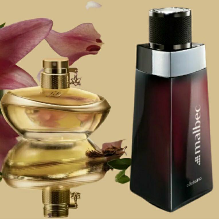 Kit Lily Eau De Parfum Válvula 75ml + Malbec Tradicional, Ganhe Brinde ...