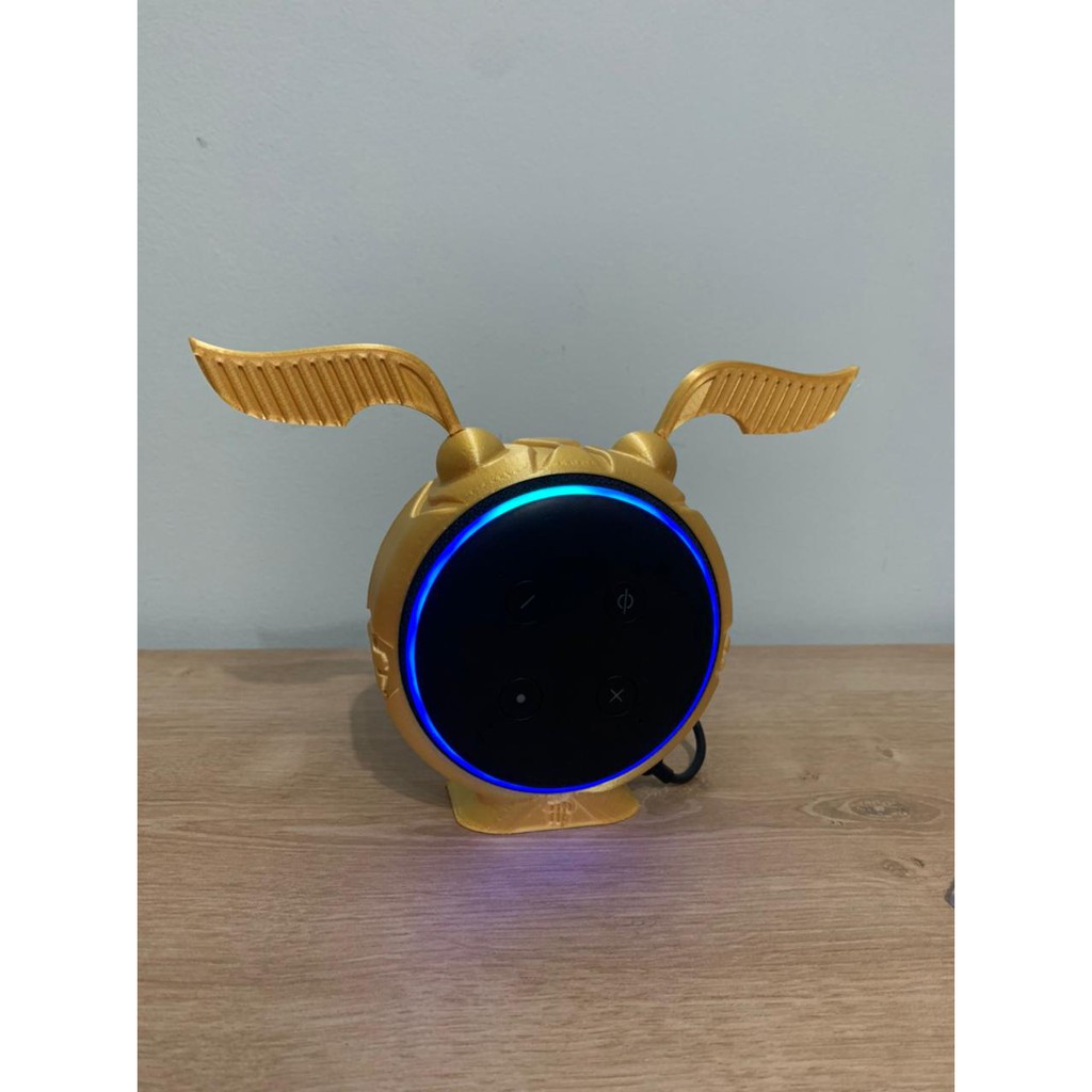 Suporte Alexa Echo Dot 3 - Pomo de Ouro Harry Potter | Shopee Brasil