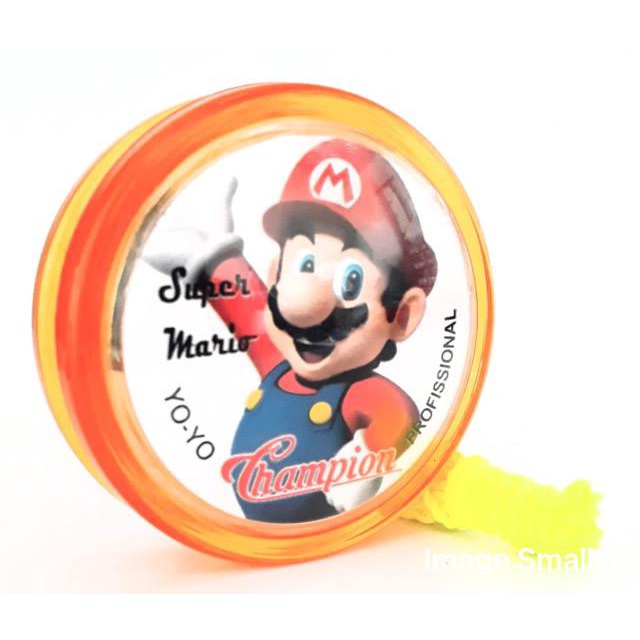 Yoyo ( ioio, yo-yo) Profissional Champion Super Mario Gold. | Shopee Brasil