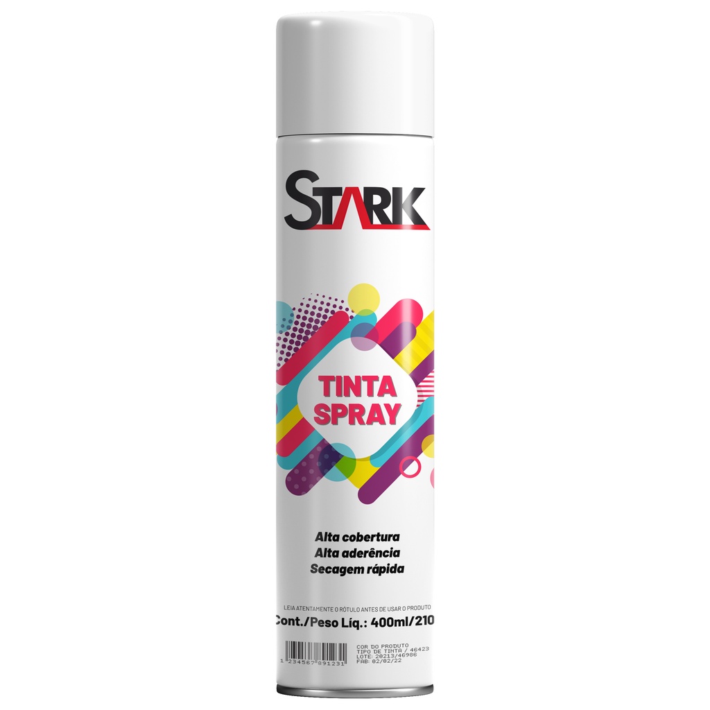 Tinta Spray Alta Temperatura 400ml Stark | Shopee Brasil