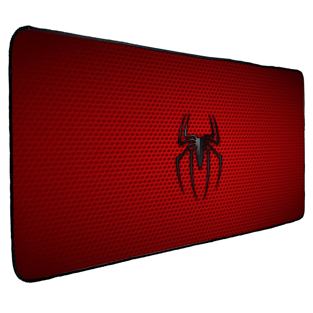 Mousepad Gamer Speed Extra Grande Borda Costurada Preta 70x35 80x40 ...