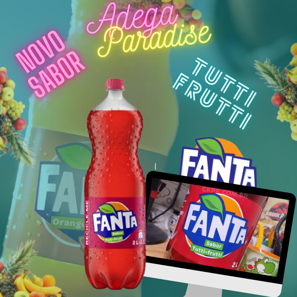 Fanta Tutti-frutti pet 2L Lançamento | Shopee Brasil