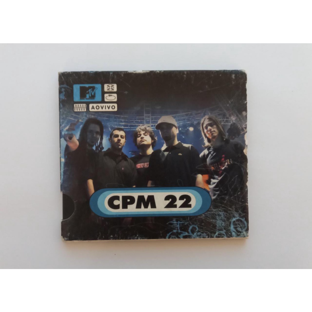 CD CPM 22 Mtv ao vivo- Digipack | Shopee Brasil