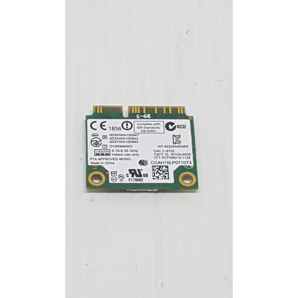 Placa Wireless Intelk Centrino Advanced-N 6205 Pl542 | Shopee Brasil