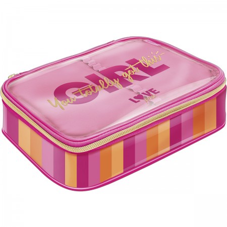Estojo Box Love Pink 100 Pen Tilibra | Shopee Brasil