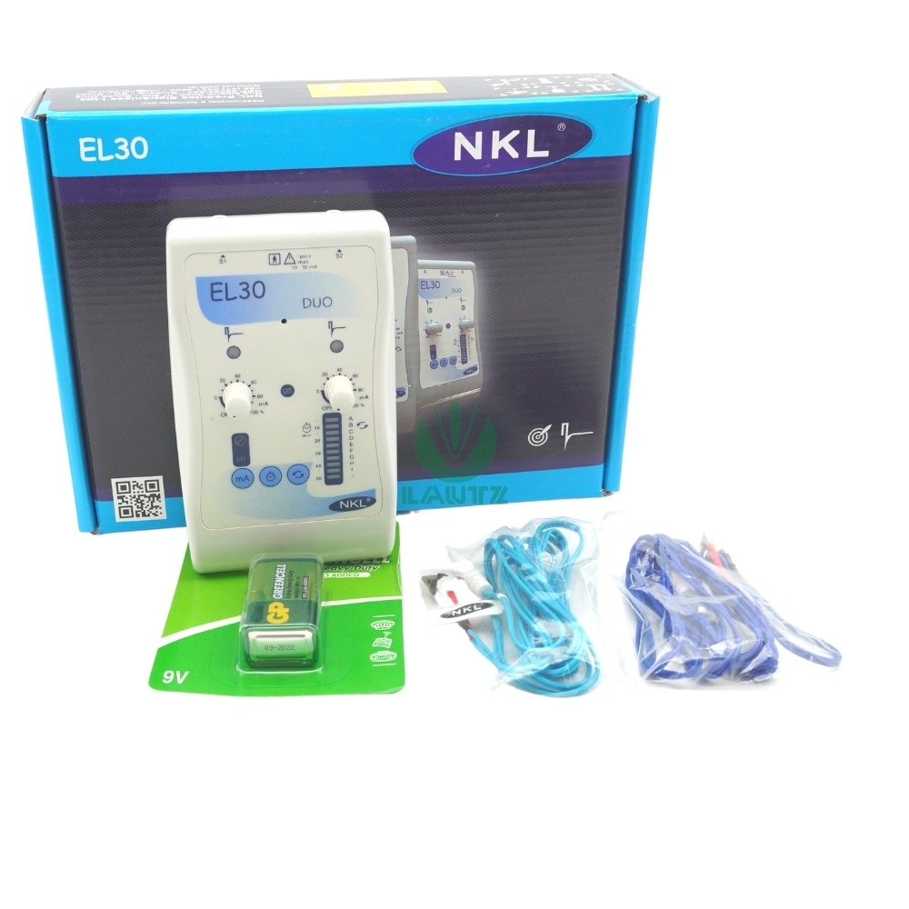 Eletroestimulador EL30 DUO-Basic - NKL ( 02 canais) | Shopee Brasil