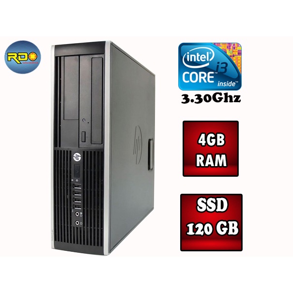 Cpu Pc, HP Slim 6300- I3 3ª geração, 4gb, 120gb SSD | Shopee Brasil