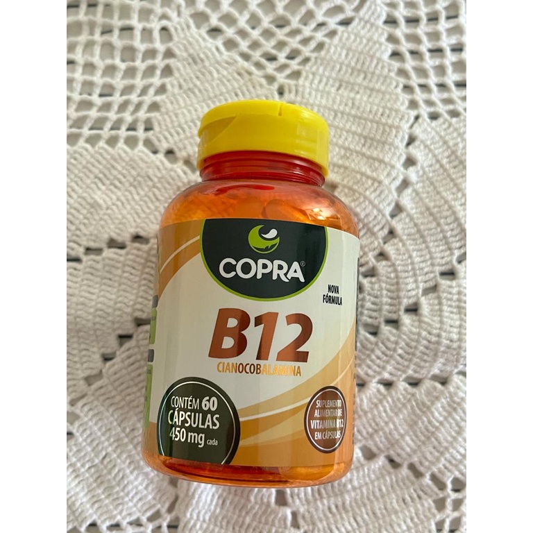 Vitamina B12 60 capsulas Copra - PRONTA ENTREGA!! | Shopee Brasil