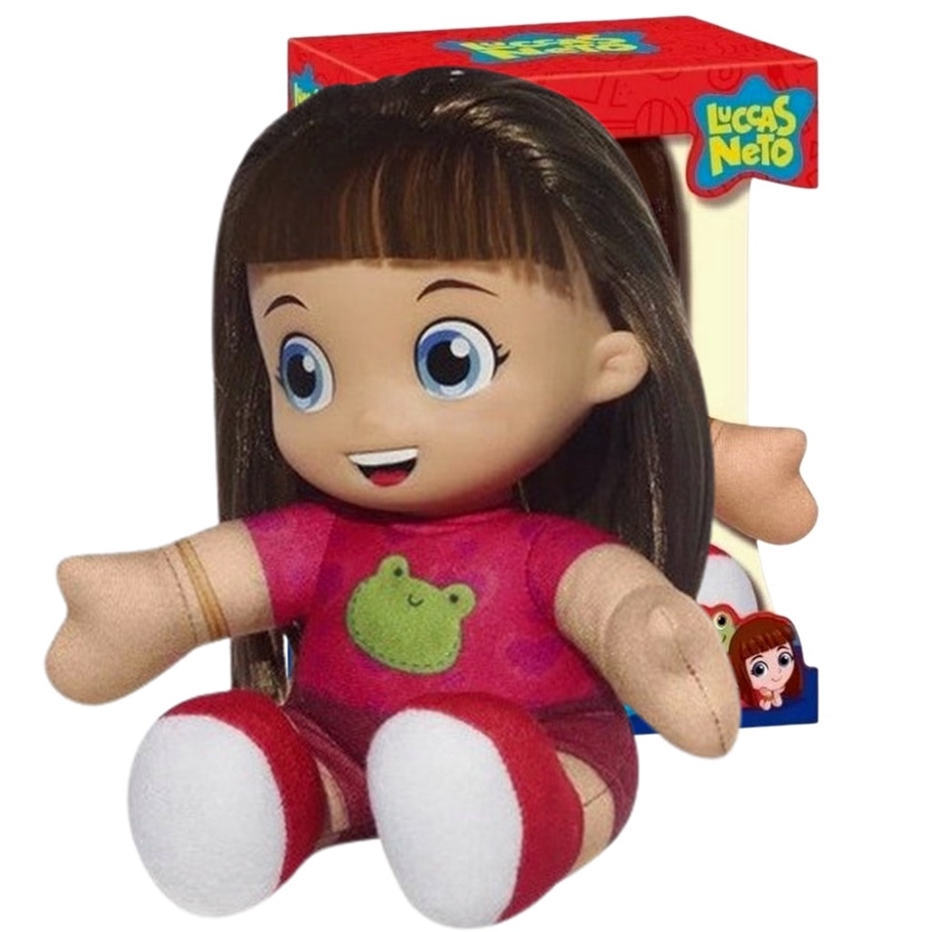 Boneca Gi Neto Pequena Seriado Tv Luccas Neto Original | Shopee Brasil