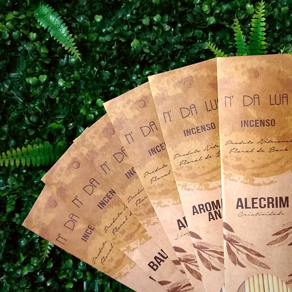 Incenso Artesanal 100% Natural Nectar da Lua com Floral de Bach Vários ...