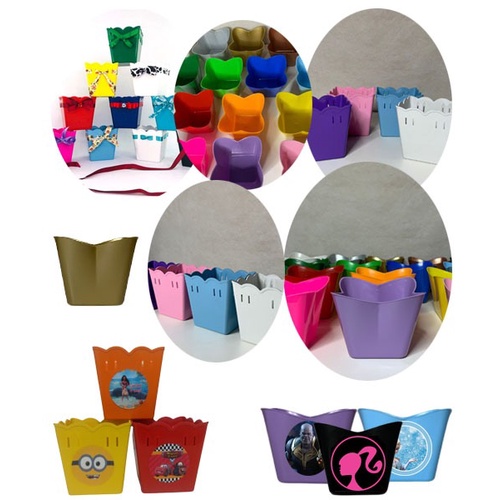 KIT 4 Cachepot Lembrancinha Para Festa de aniversário Festa Temática ...