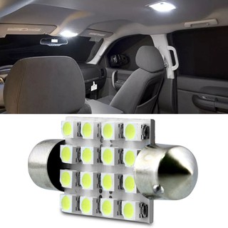 Lâmpada De Teto 16 Led's Torpedo 12v 41mm - Gol G2 G3 G4 G5 G6 G7 ...