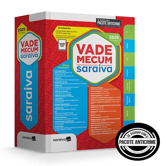 Vade Mecum Saraiva 2020 - Tradicional - 29ª Edição: Atualizado Com o ...