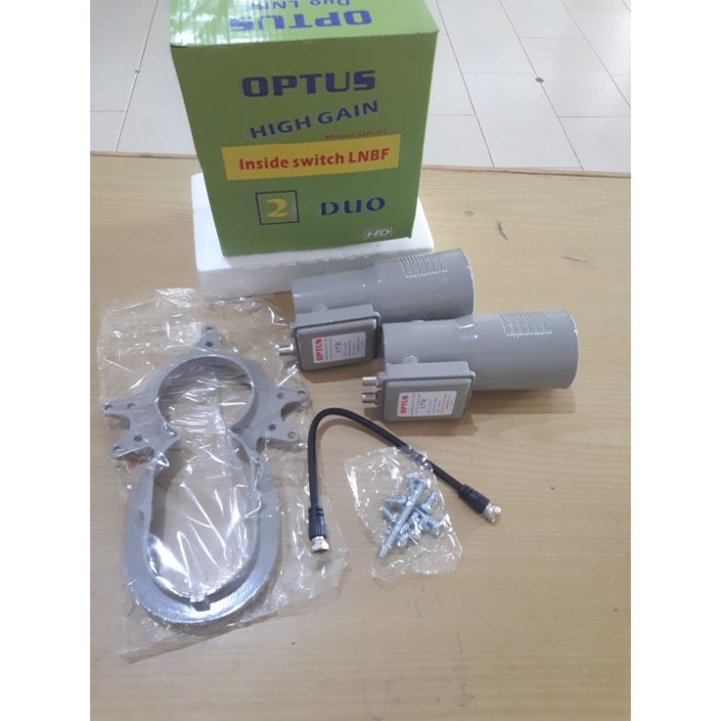 Lnb Optus C Band 2 Receptor De Satélite 1 | Shopee Brasil