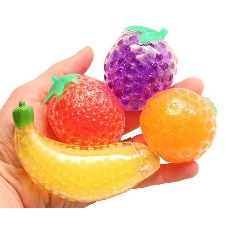 Fruit Fidget Toys Squishy Funny Office Reliever Stress Ball for Adult ...