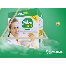 Regulador Intestinal Multvit Fiber7 - Novo Pote Com 250g | Shopee Brasil