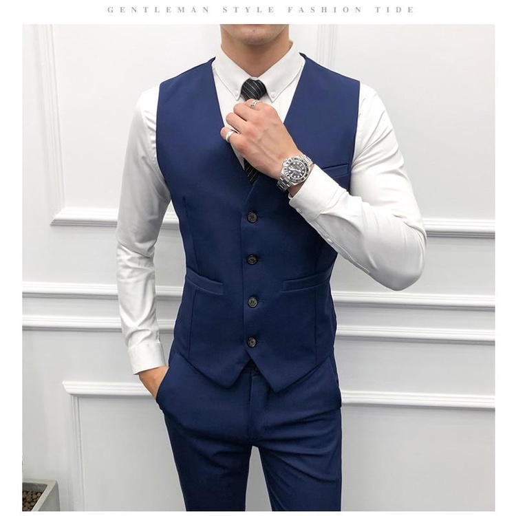 Colete Social Para Ternos Oxford Masculino Lançamento Direto De Fábrica ...