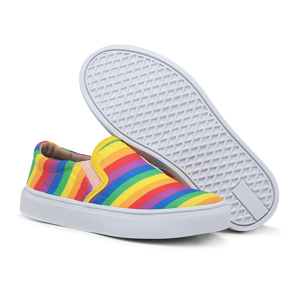 Tenis Slip On Feminino - Lgbt | Shopee Brasil
