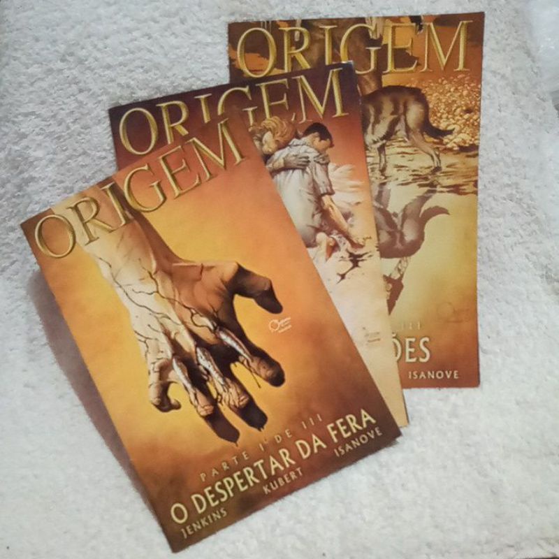 HQ Wolverine - Origem, partes 1, 2 e 3 (Paul Jenkins, Andy Kubert ...