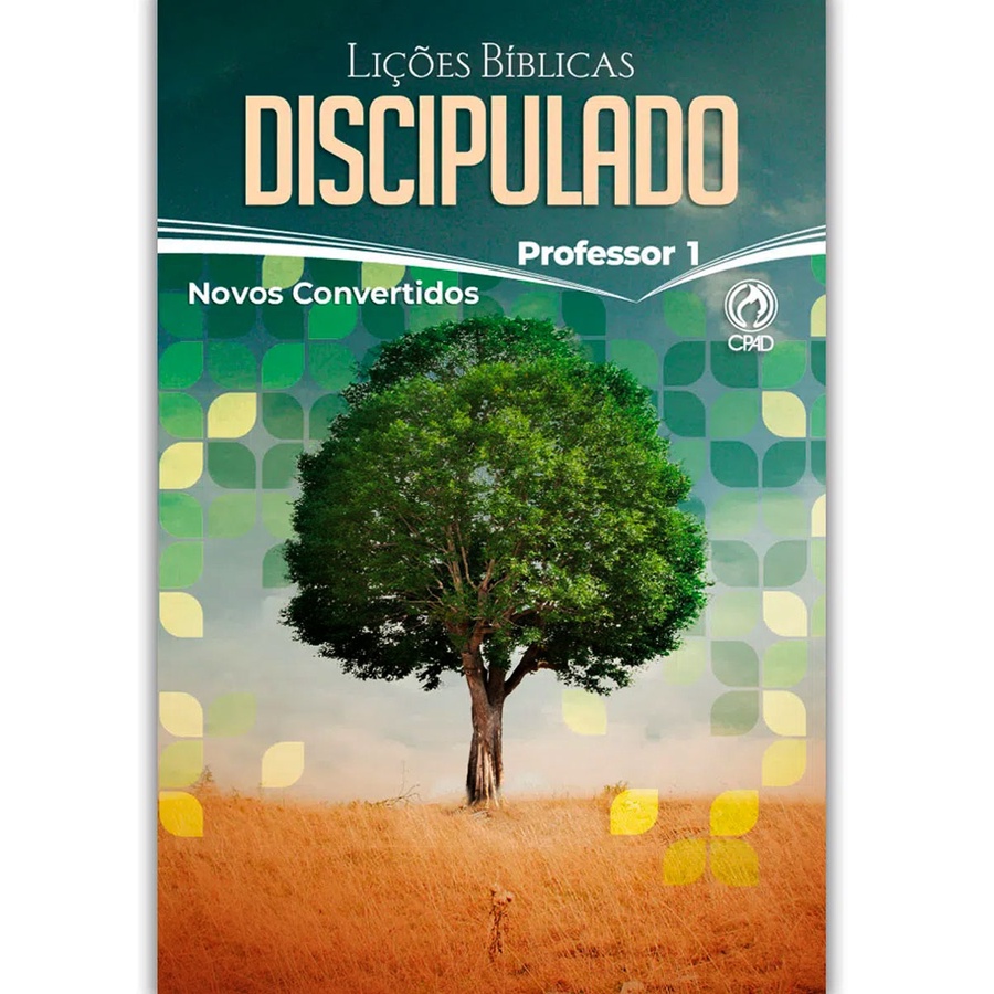 Revista Discipulado - Novos Convertidos - Professor 1 - Editora CPAD | Shopee Brasil