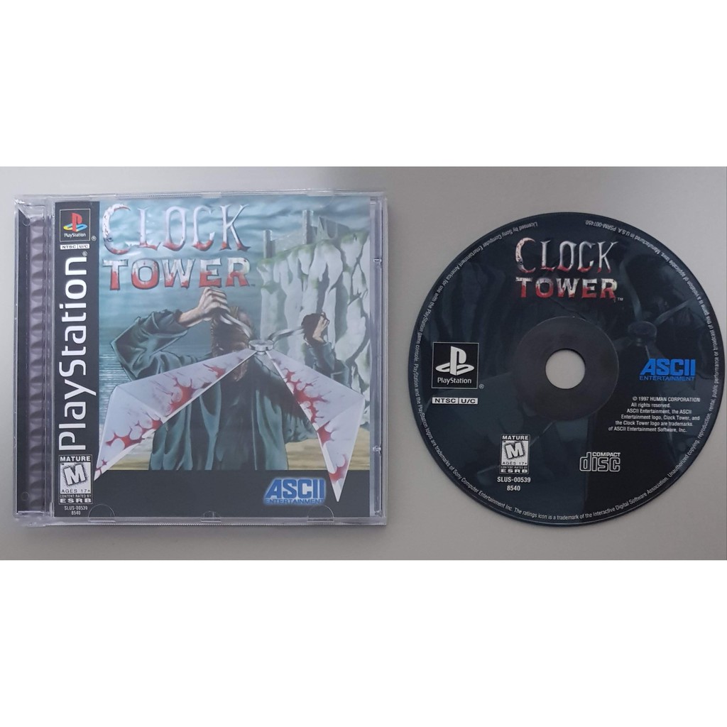 PS1 - Clock Tower 1 - Leia a descrição | Shopee Brasil