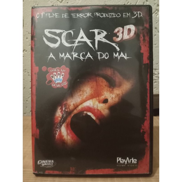 DVD Scar a marca do mal 3D | Shopee Brasil