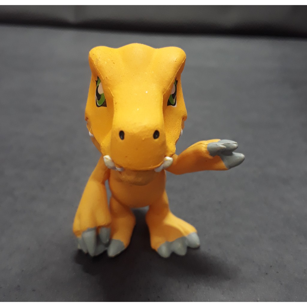 Action Figure Digimon Agumon 4cm PVC Miniatura Colecionável Digimon 4cm ...
